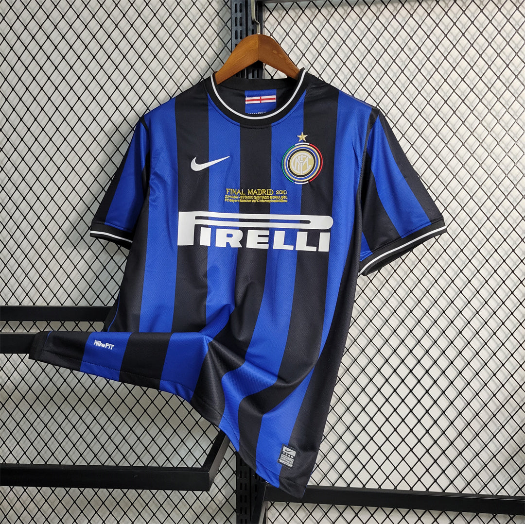 Inter Milan 2009-10 Home - Retro Shirt – Full Time Store