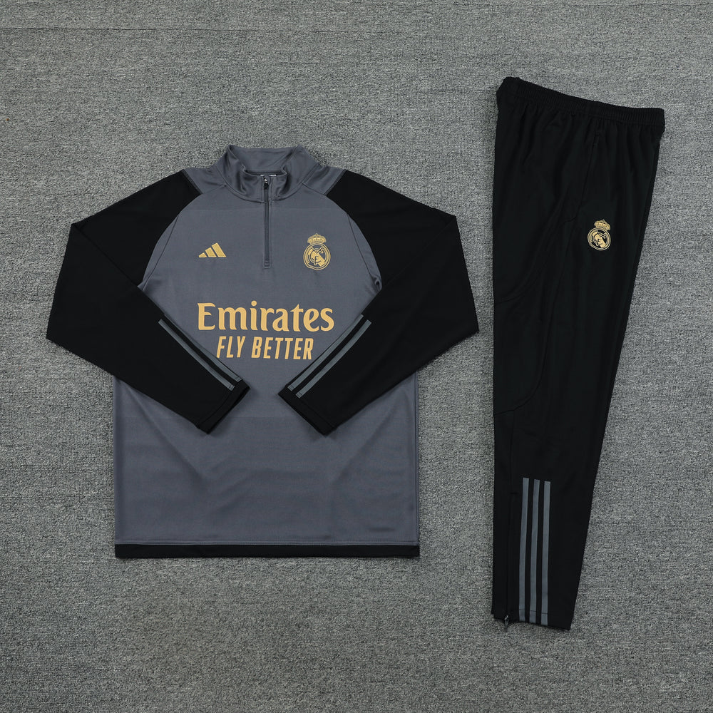 Real Madrid - Training Suit (Grey) – Full Time Store