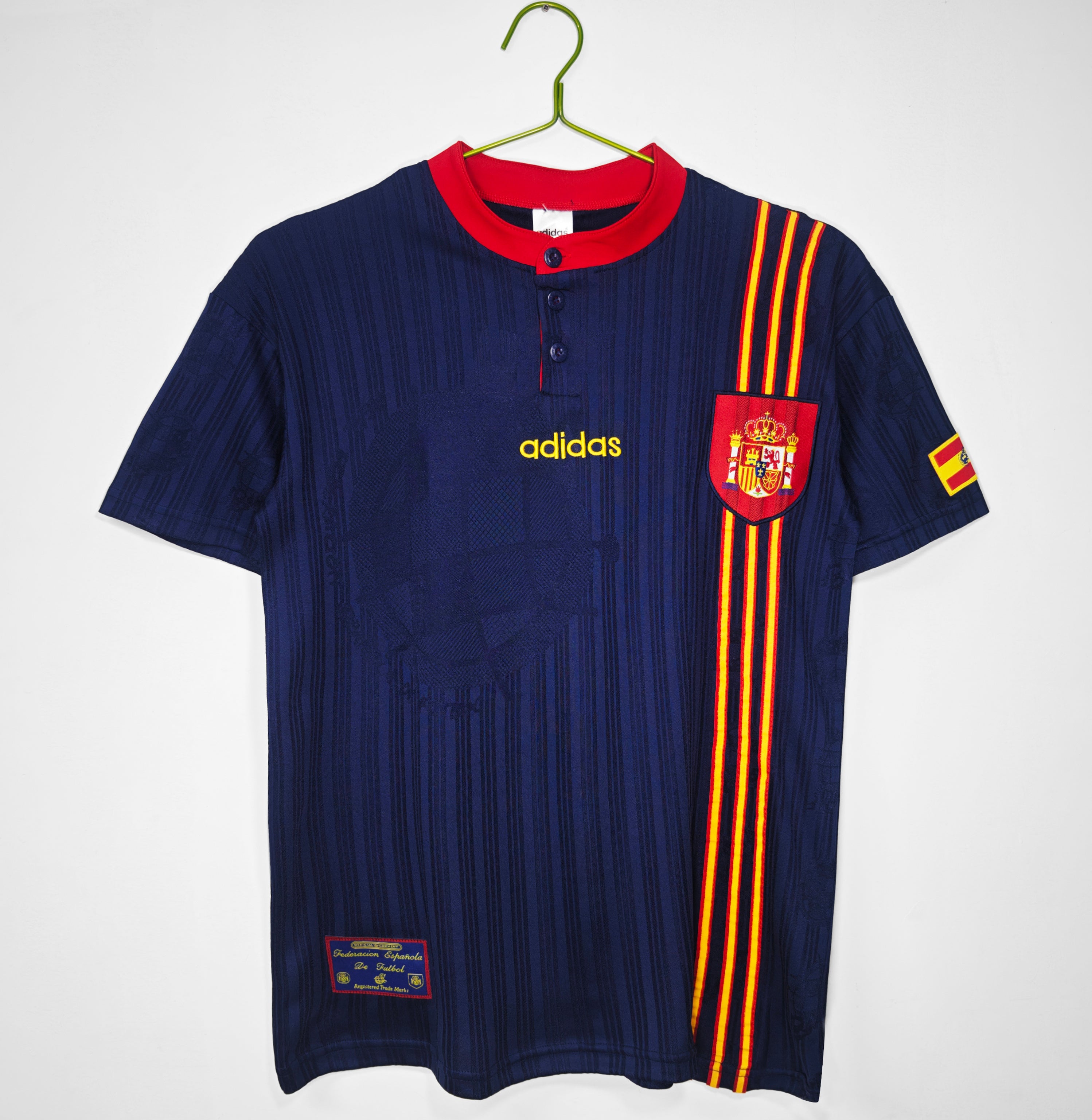 Spain 1996 Away - Retro Shirt – Full Time Store
