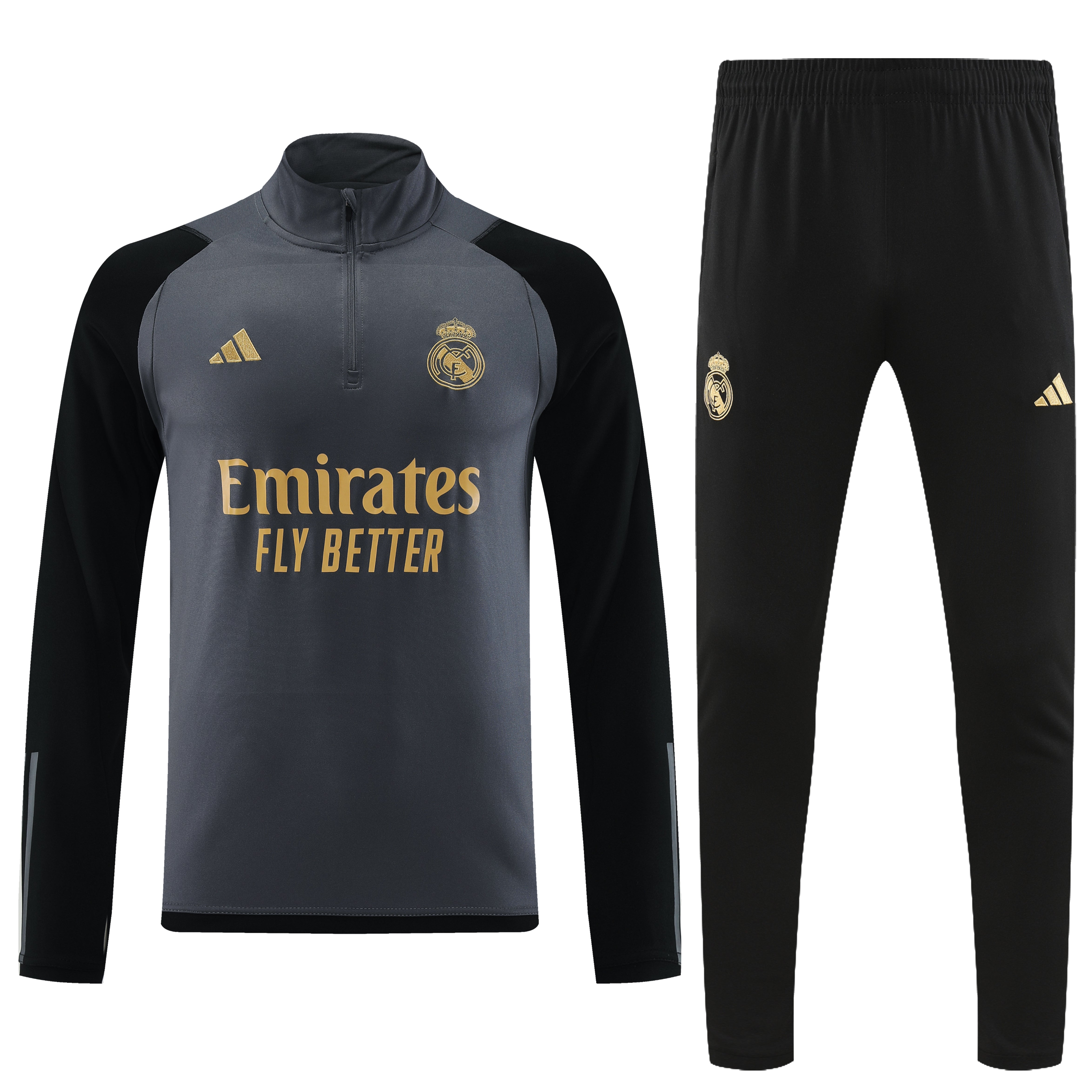 Real Madrid - Training Suit (Grey) – Full Time Store
